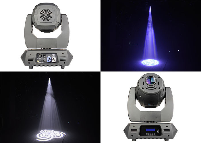 Clubs Moving Head Stage Lights 300 Watt Rotating Gobos Color Wheels For ...