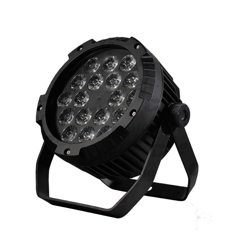 18 Pcs 18W RGBW LED Par Cans Zoom Moving Head Waterproof For Schools ...