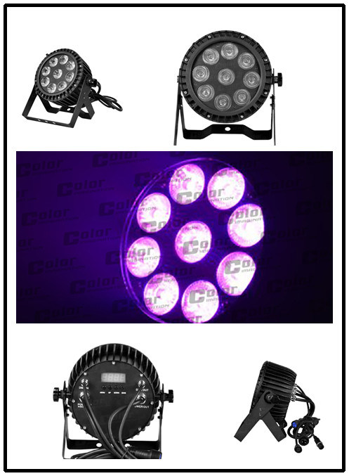 15W 5-in-1 LEDs RGBAW DMX512 LED Par Can Lights for small concerts / TV ...