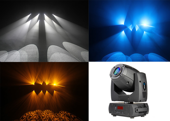 3 Facet Prism 1 Color Wheel Open Moving Head Stage Lights 50 Watt High ...